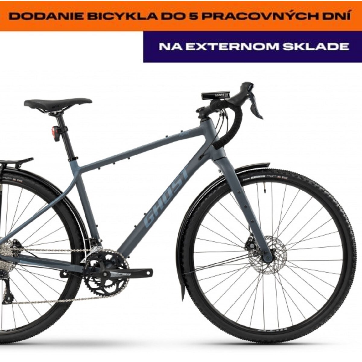 Bicykel Ghost Asket EQ AL Purple/Grey E 2023 | Najsport.sk