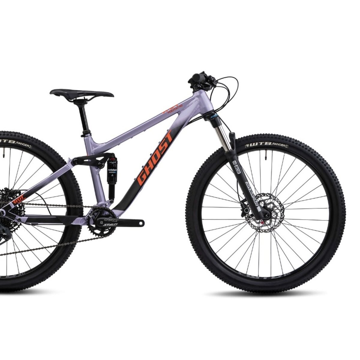 Bicykel Ghost Riot Youth Pro Grey Purple/Black Matt 2024 | Najsport.sk