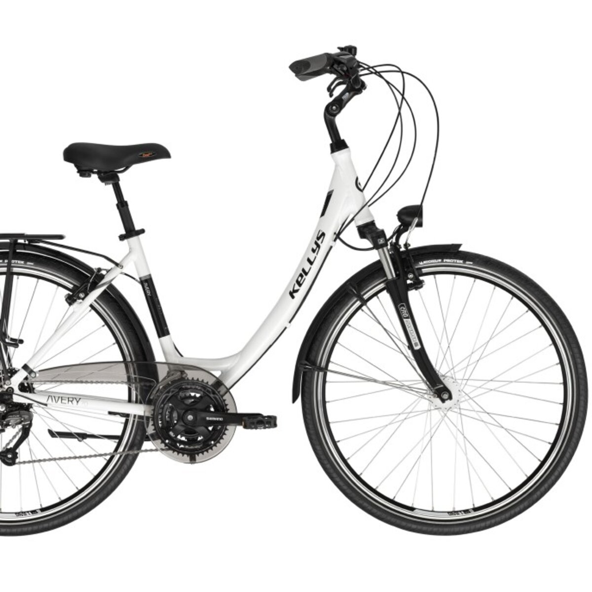 Bicykel Kellys Avery 70 White | Najsport.sk