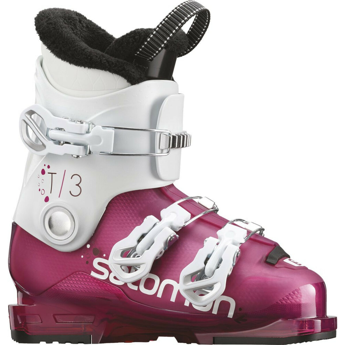Lyžiarky Salomon T3 RT Girly Pink/White | Najsport.sk