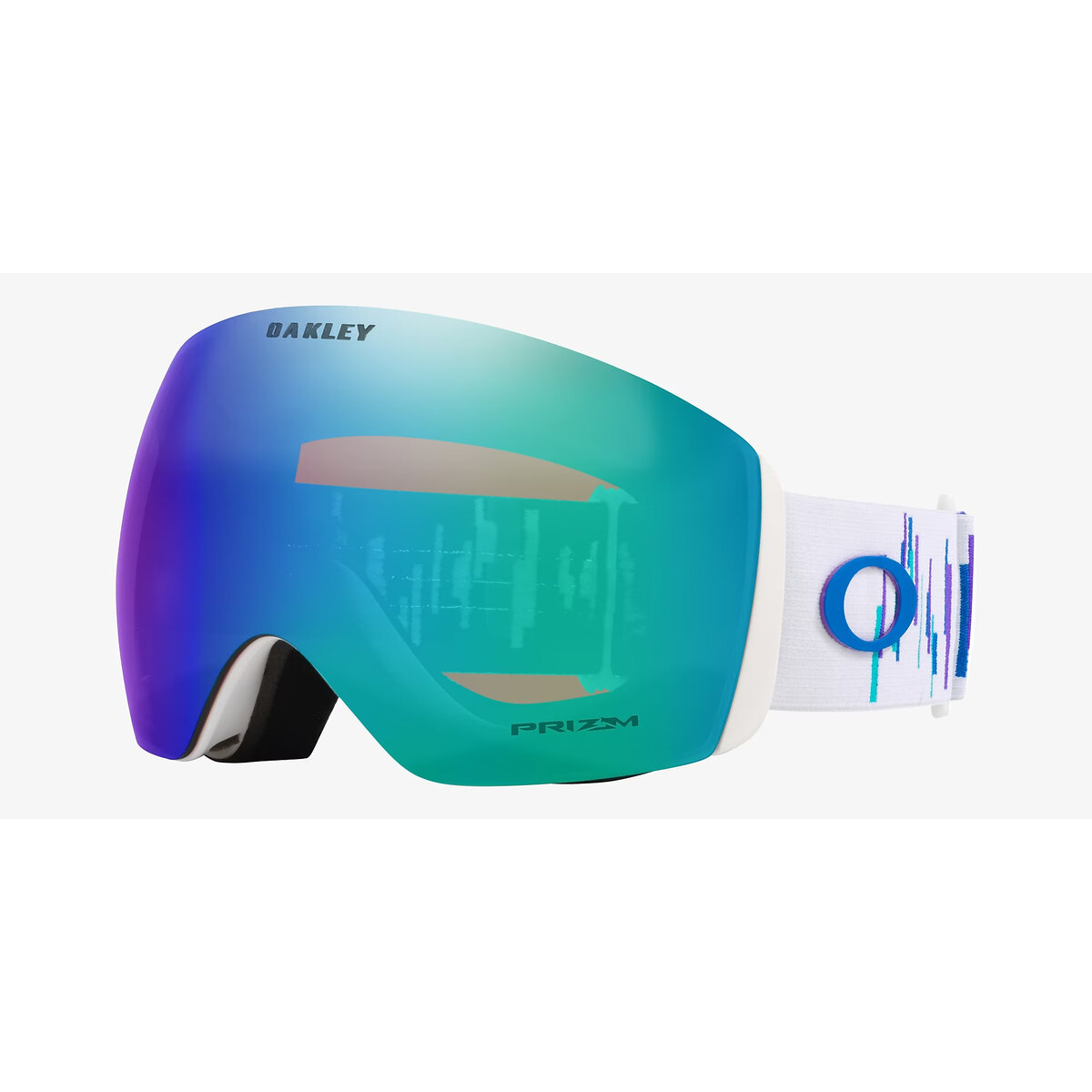 Lyžiarske okuliare Oakley Flight Deck White Blue | Najsport.sk