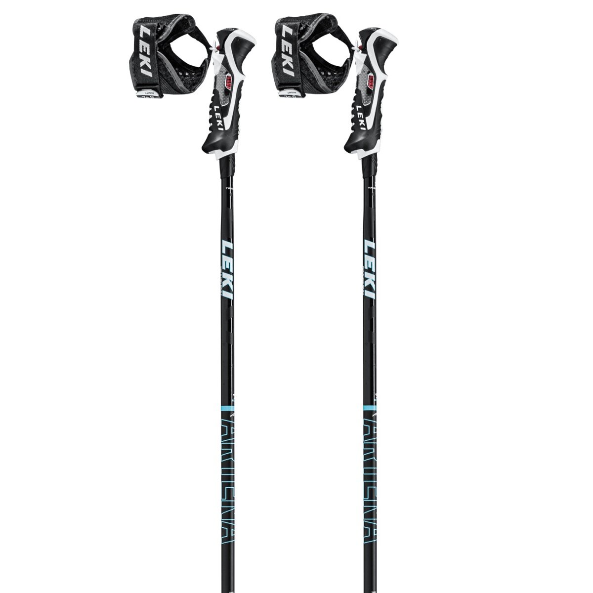 Lyžiarske palice Leki Artena Airfoil 3D Black/Dark Turquoise/White ...