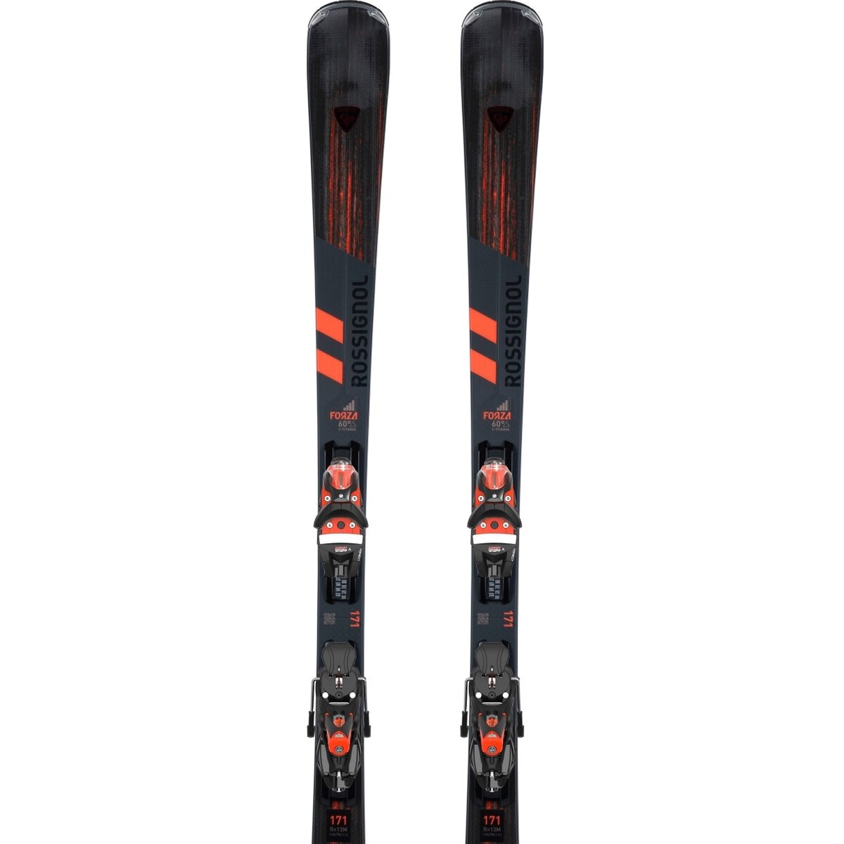 Lyže Rossignol Forza 60° V-Ti Konect + Spx 12 K Gw B80 Black/Red 23/24 ...