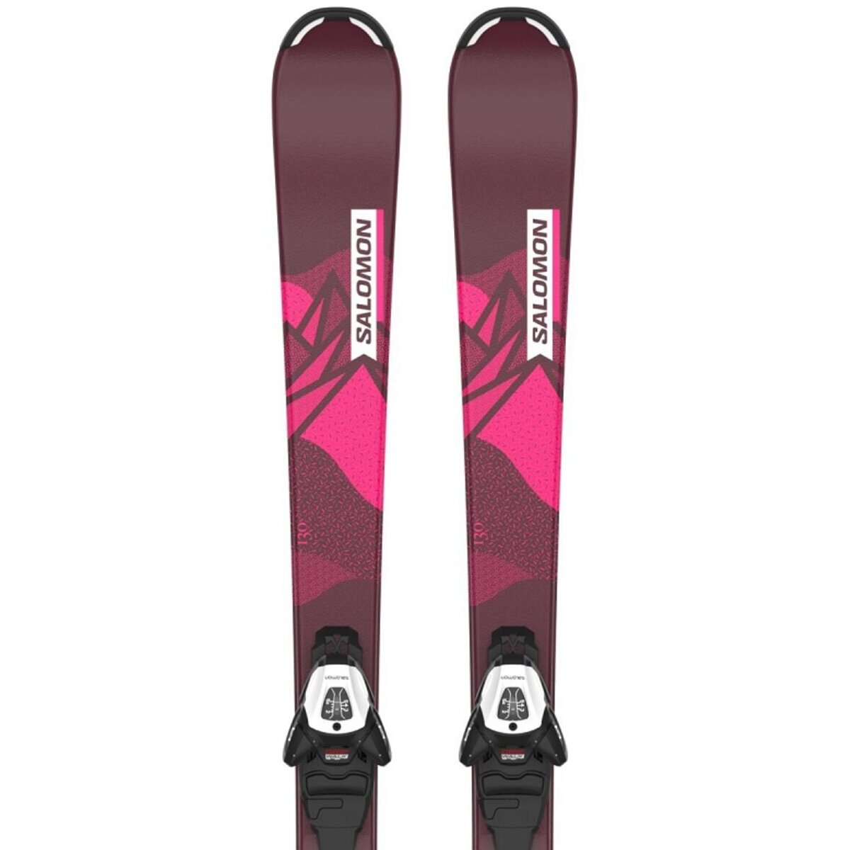 Lyže Salomon L Lux Jr M + L6 Gw J2 80 P Pink 23/24 | Najsport.sk