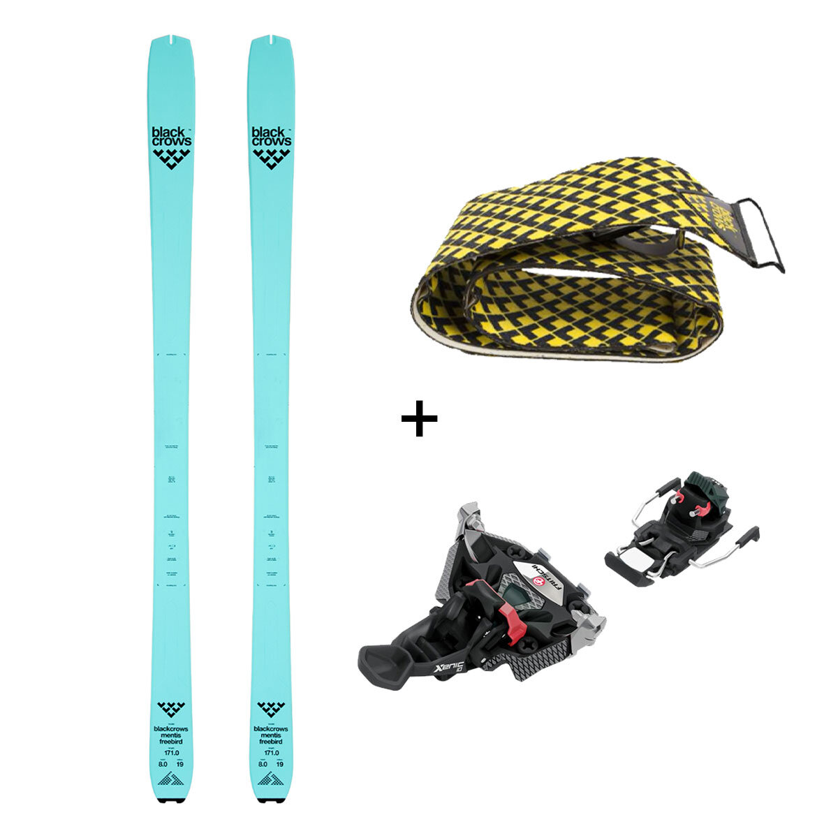 Skialpový set Black Crows Mentis Freebird + Black Crows Mantis Freebird ...