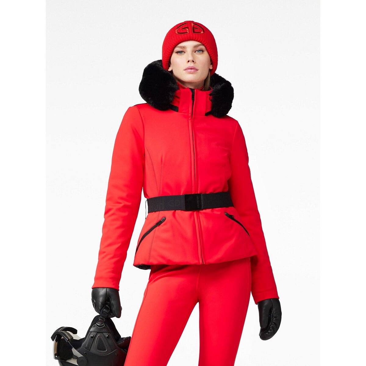 Lyžiarska bunda Goldbergh Hida Faux Border Ski Jacket Flame 24/25 ...
