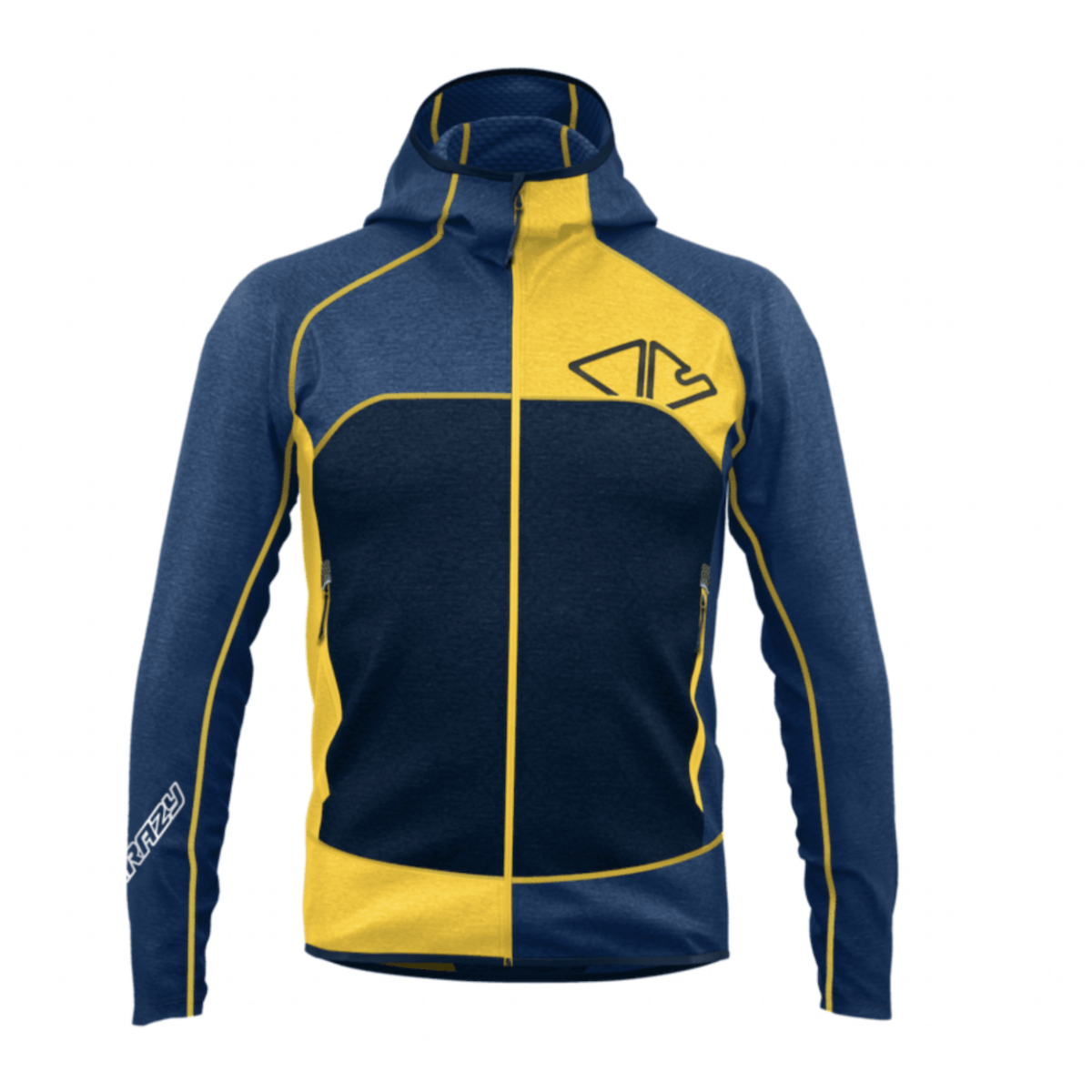 Mikina Crazy Idea Pull Resolution Light Sulfur | Najsport.sk