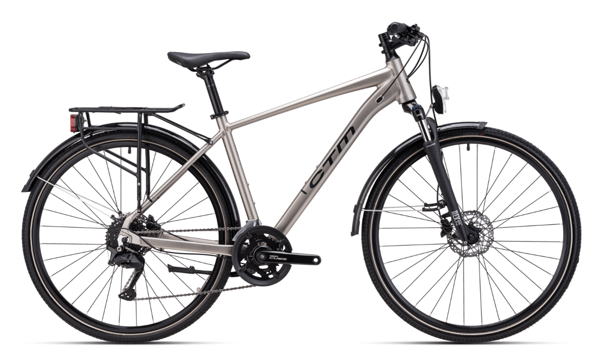 Bicykel CTM Stark 1.0 Trek Matná Titánová 2026 | Najsport.sk