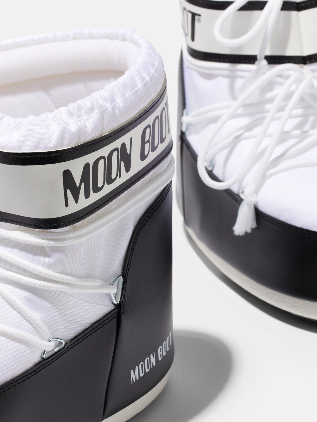 Snehule Moon Boot Icon Low Nylon White | Najsport.sk