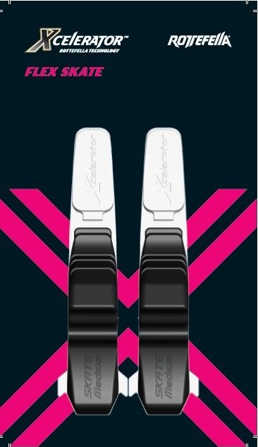 Bežecký flexor Rottefella Flexor Exelerator Sk Medium Black | Najsport.sk