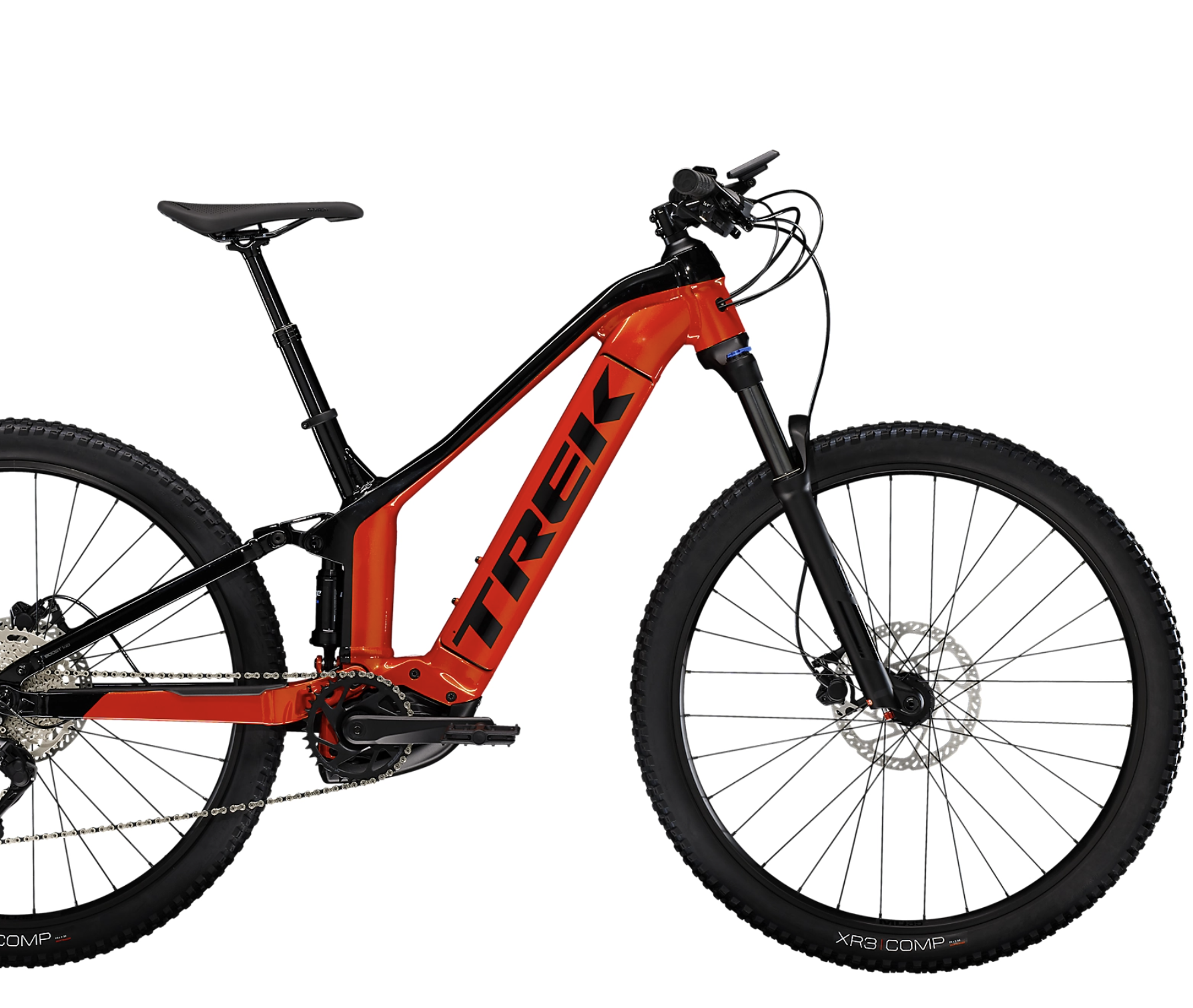 Elektrobicykel Trek Powerfly FS 4 Lava/ Trek Black 2023 | Najsport.sk